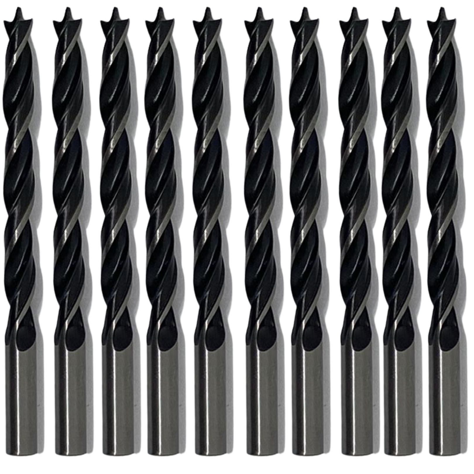 10 Brocas Madeira Prando 3 PONTAS 10MM | MadeiraMadeira
