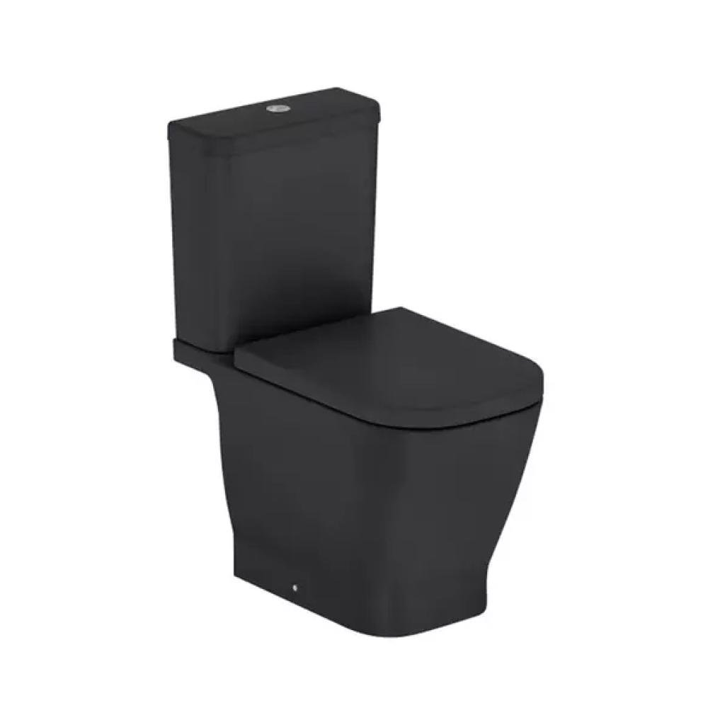 Kit Gap Bacia+caixa+assento Onix Fosco - Roca | MadeiraMadeira