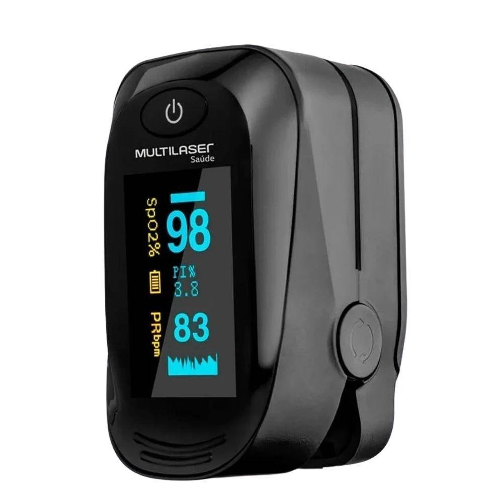 Oxímetro Digital Medidor de Saturação de Oxigênio e Frequência Cardíaca ...