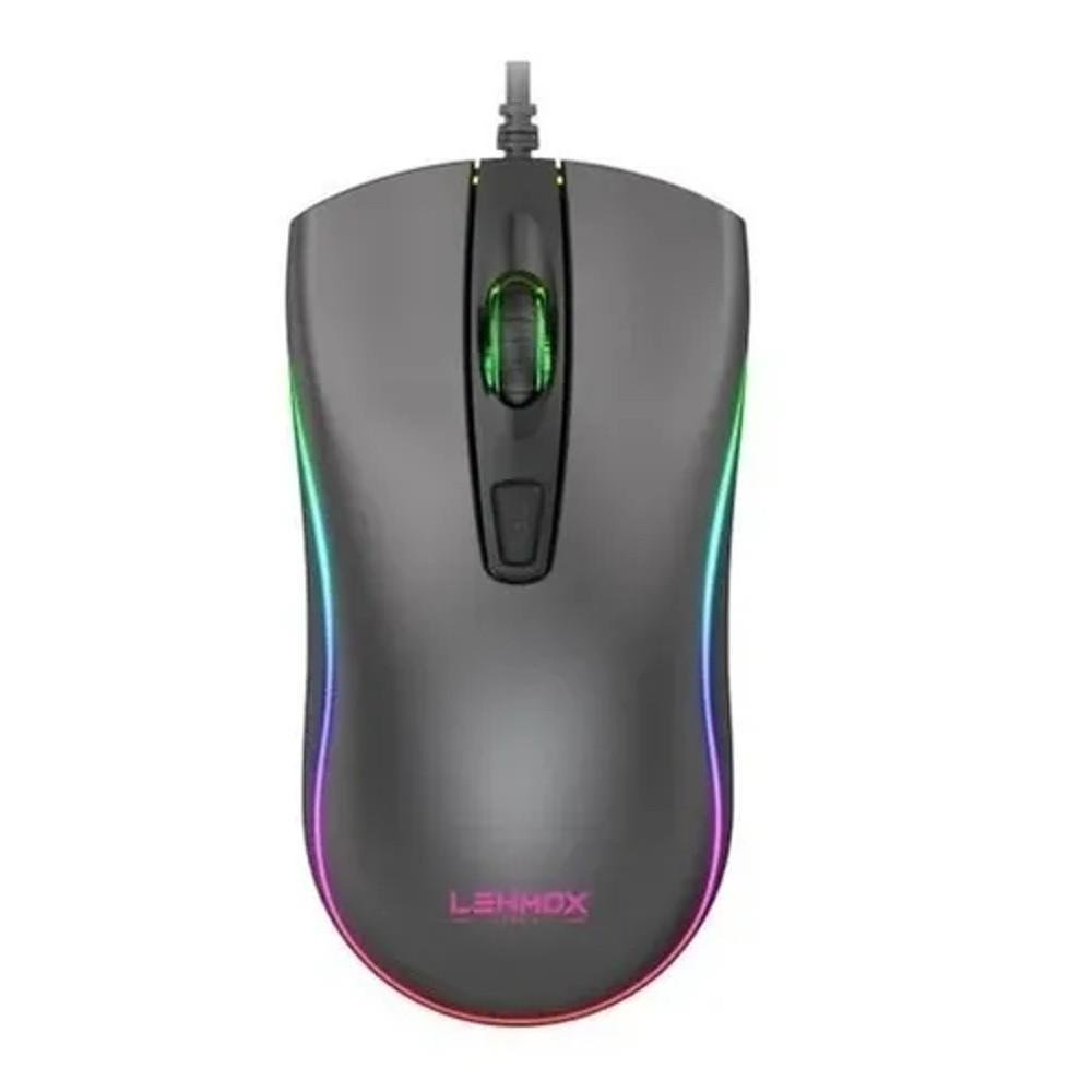 Mouse Gamer Lehmox Hyper Gt-M6 Led Rgb | MadeiraMadeira