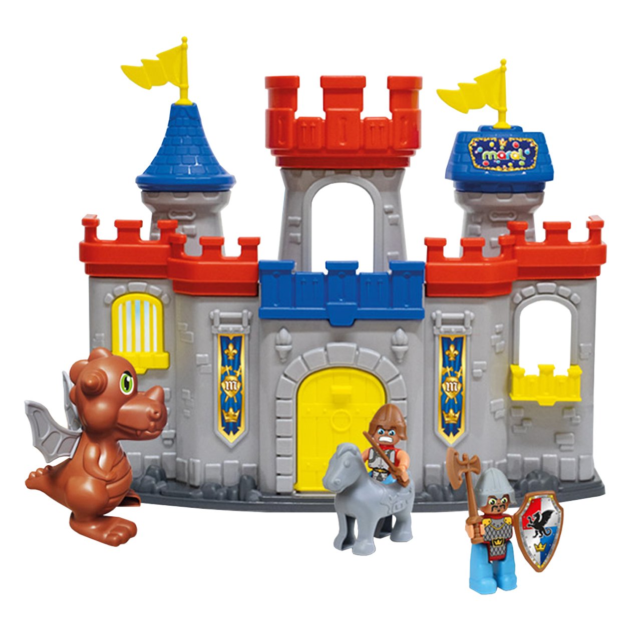 Kingdom Castle Maral Castelo Medieval Com Acessórios Infantil ...