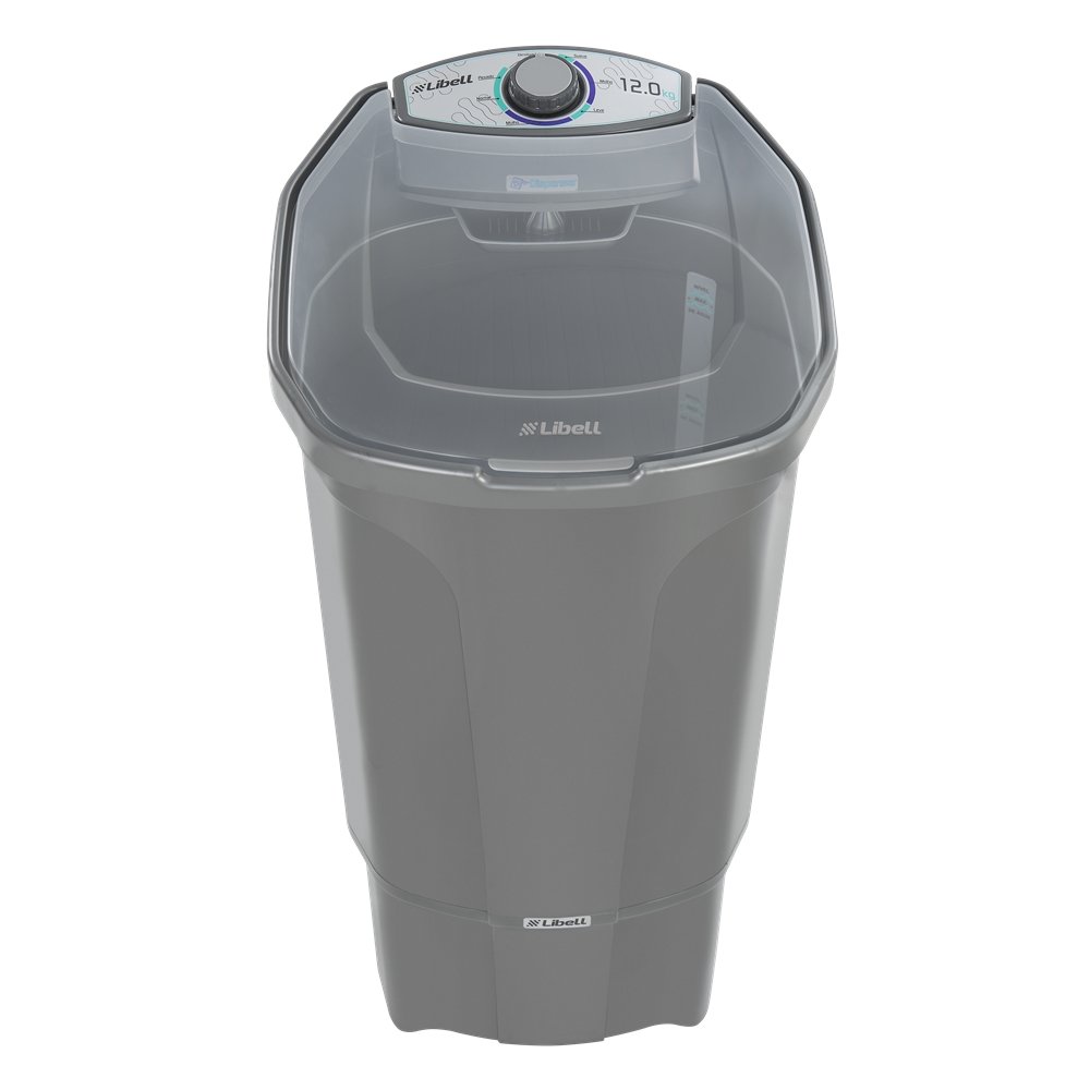 Lavadora Libell 12 Kg Prata 127V Prata | MadeiraMadeira