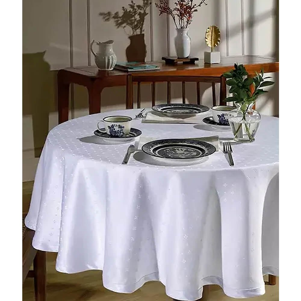 Toalha de Mesa 4 Lugares Redonda Requinte 1,60m - Dohler Tj 5796 ...