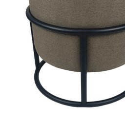 PUFF PARA SALA IRON - FENDI | MadeiraMadeira