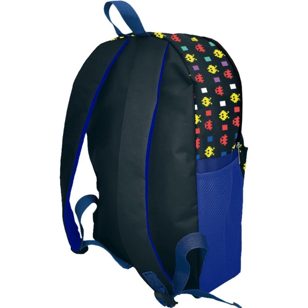 Mochila Infantil Game MD Preta Leonora | MadeiraMadeira