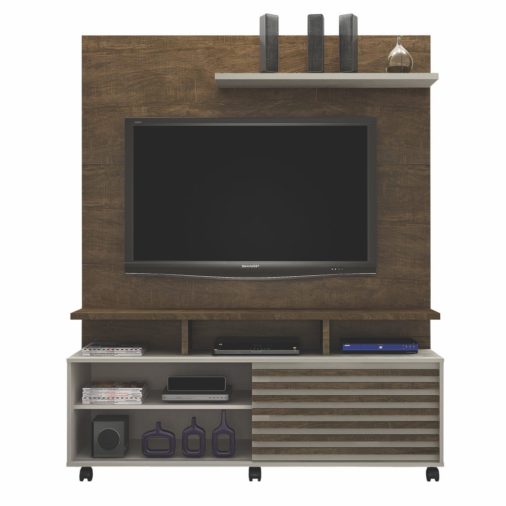 Estante Home para TV até 60 Polegadas 1 Porta Deslizante Star ...