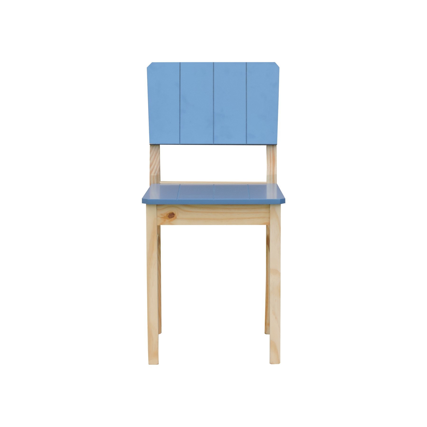 Kit 2 Cadeiras Linhas Estrutura Madeira Maciça Assento e Encosto MDF ...