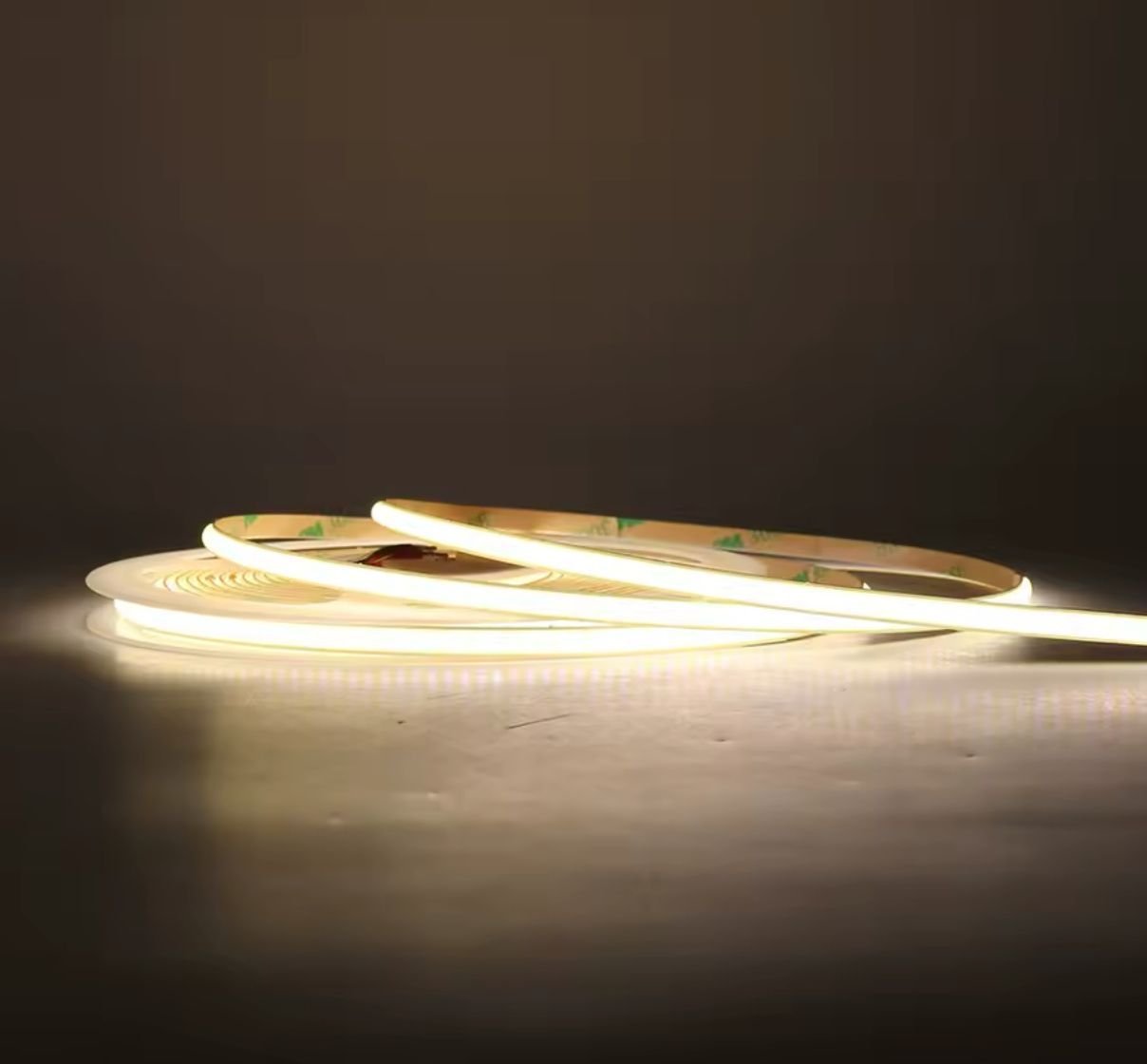 Fita Led Cob 5mm 10w 320 Led’s 12v Ip20 5 Metros Branco Neutro 4000k ...
