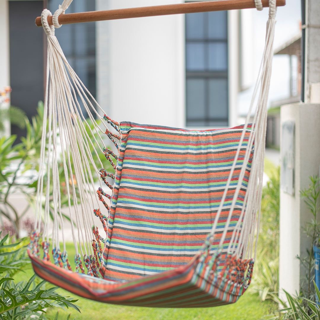 Rede Cadeira de Descanso Estofada de Algodão 1,30 x 0,85 Modelo ...