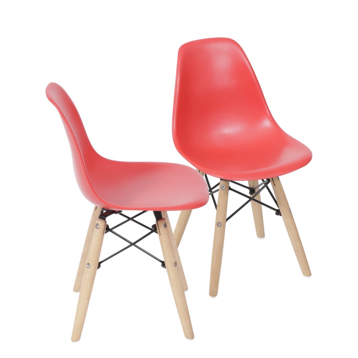 Kit com 2 Cadeiras Infantis PP Base Madeira OR-1102 | MadeiraMadeira