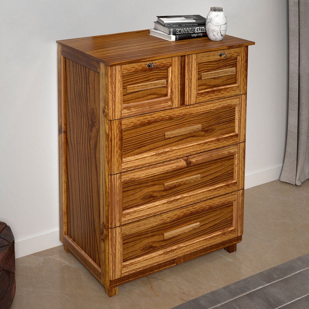 Cômoda Amazonas Clean 5 Gavetas Ypê - Rodmóveis | MadeiraMadeira