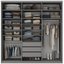 Closet Casal 1 Porta de Correr com Espelho 3 Gavetas 208cm Mdf Sonni ...