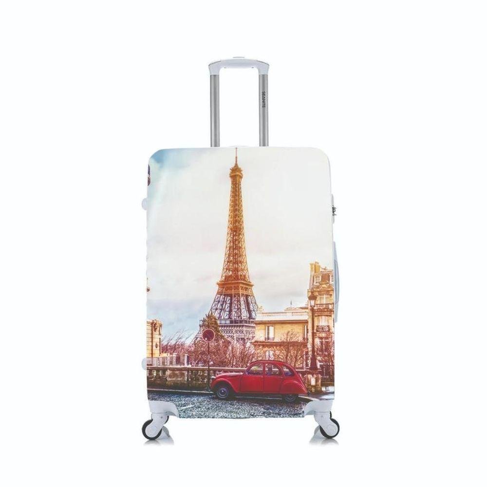 Capa Protetora para Mala Viagem Personalizada Grande Paris | MadeiraMadeira