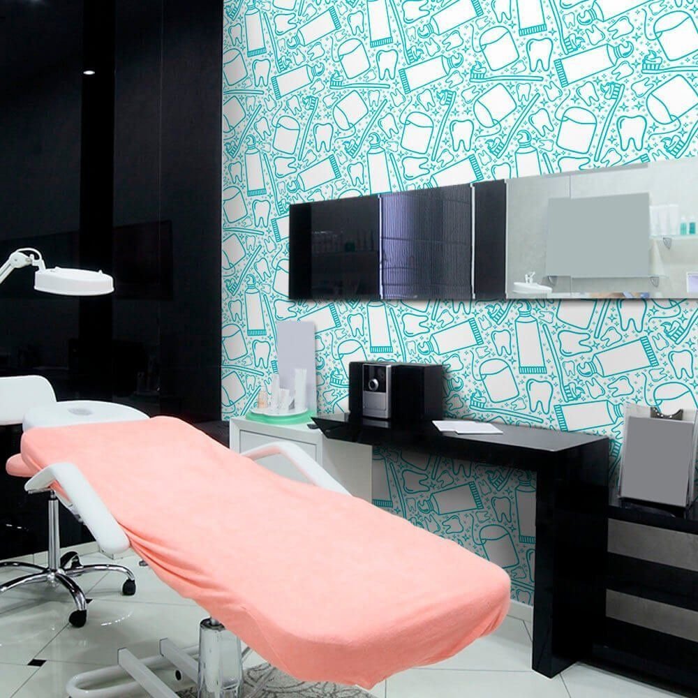 Papel de Parede Dentista QCola | MadeiraMadeira