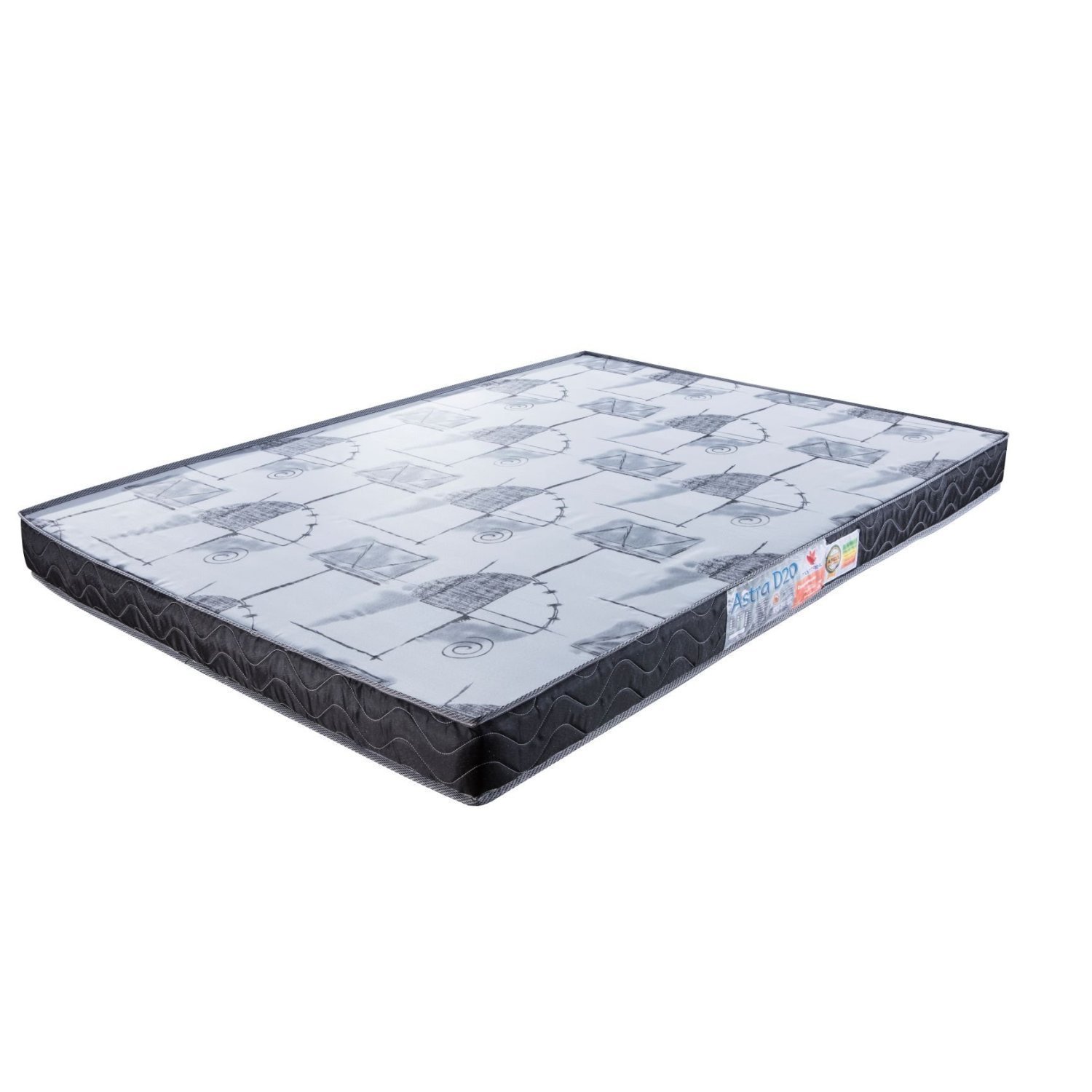 Colchão Casal D20 Astra Black 138x188x14 | MadeiraMadeira
