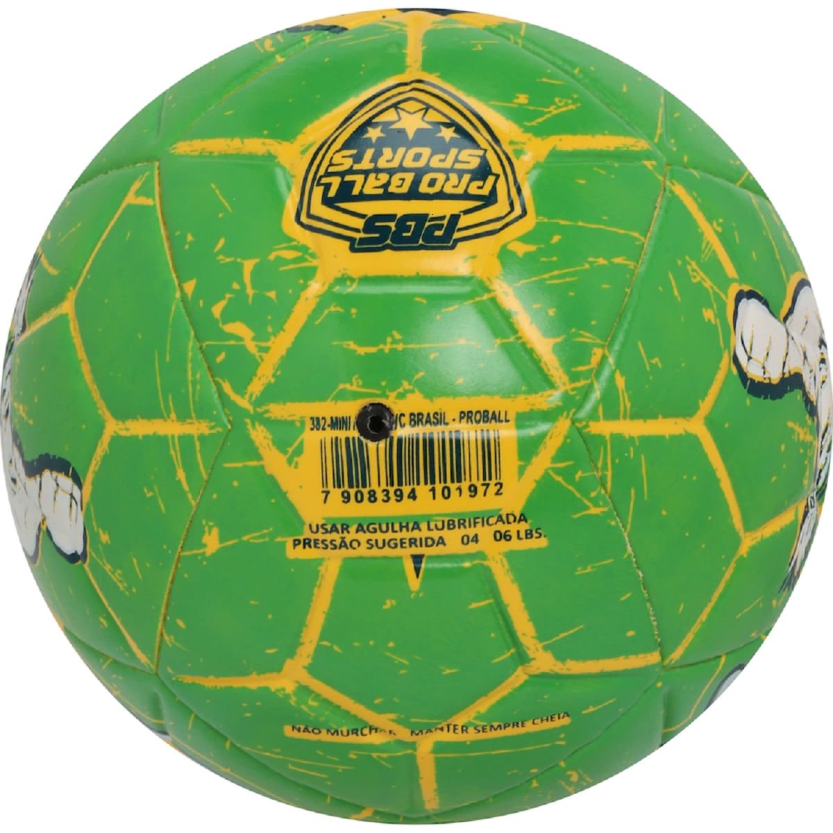 Mini Bola de Futebol Brasil Proball Sports Futebol E Magia | MadeiraMadeira