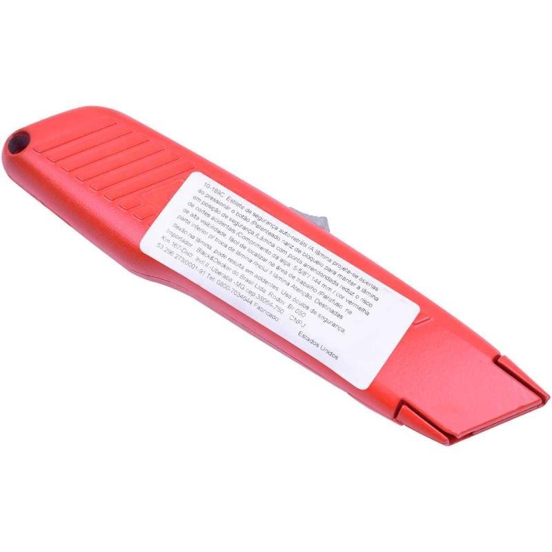 Estilete de Segurança Trapezoidal Auto-Retrátil 18 MM 10-189C STANLEY ...