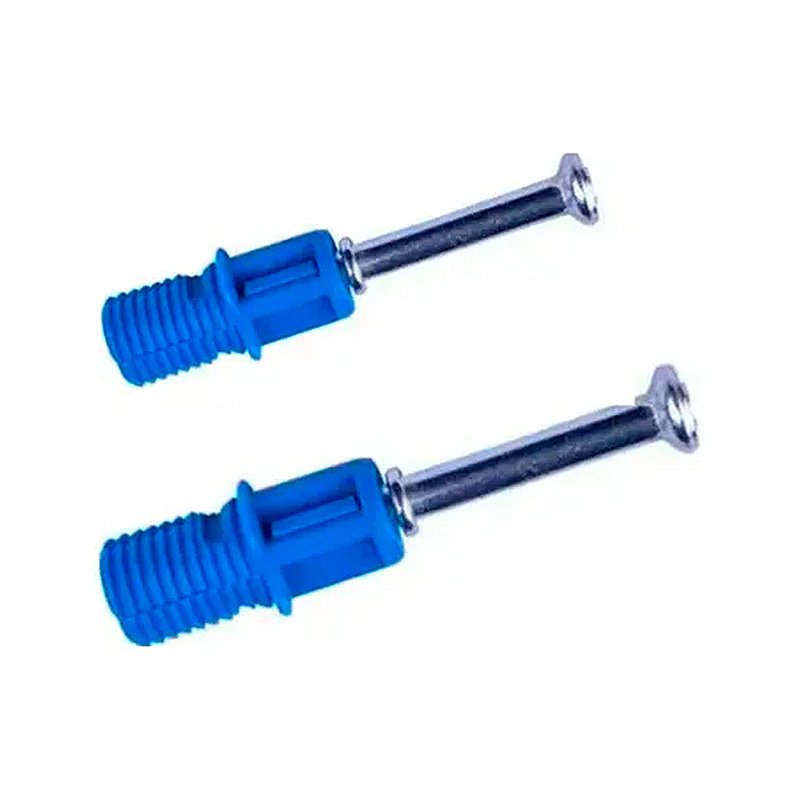 Pf. Rastex Rapid Hettich Du 325 (Padrão 34Mm) Para Furo 8 Mm Azul (Kit ...
