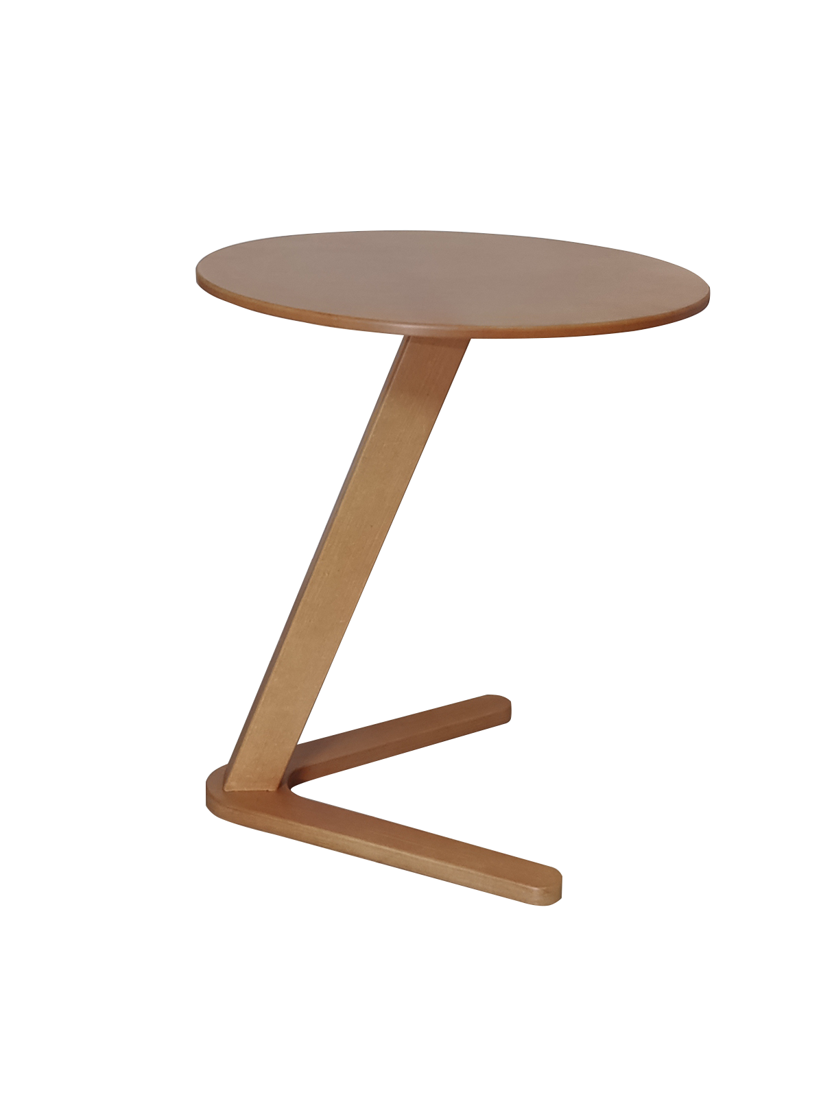Mesa de Apoio e encaixe Redonda Premium Cedro | MadeiraMadeira