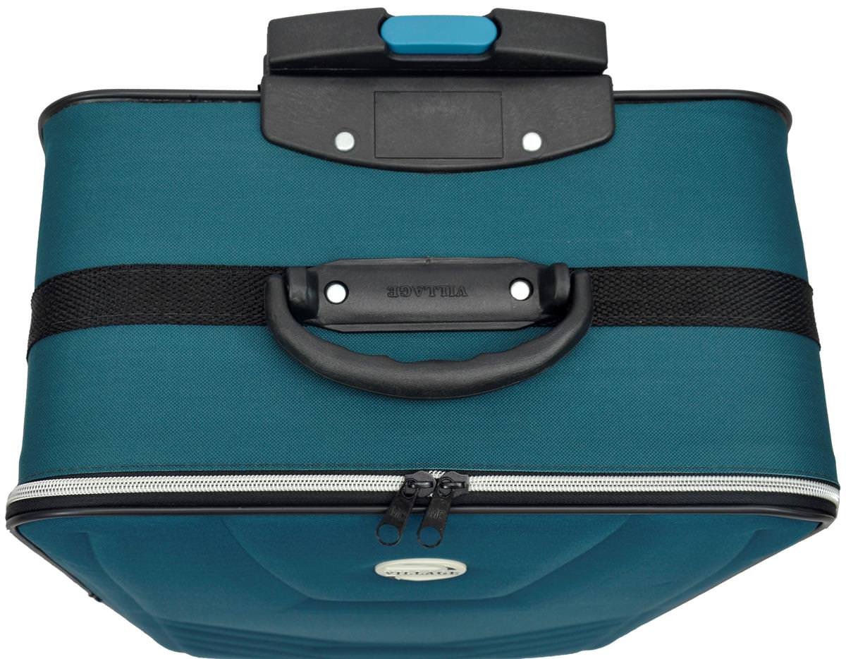 Mala Média 23kg Anac Rodinhas Resistente Village Viagem Rígida - Verde ...