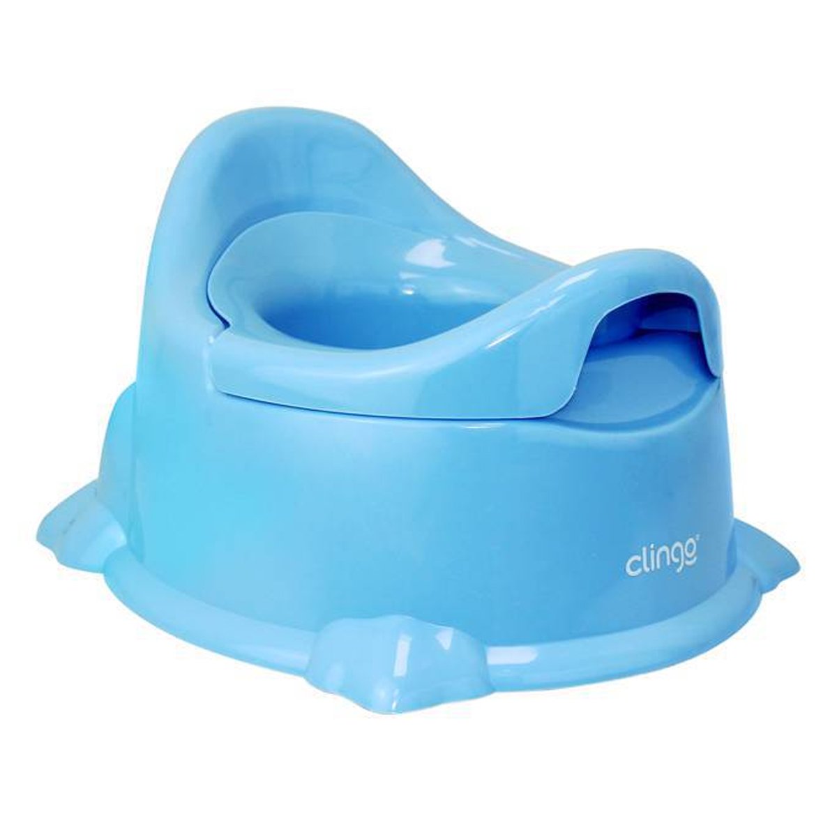 Penico Infantil Para Bebê de 12 à 36 Meses Troninho Potty Clingo - Azul ...