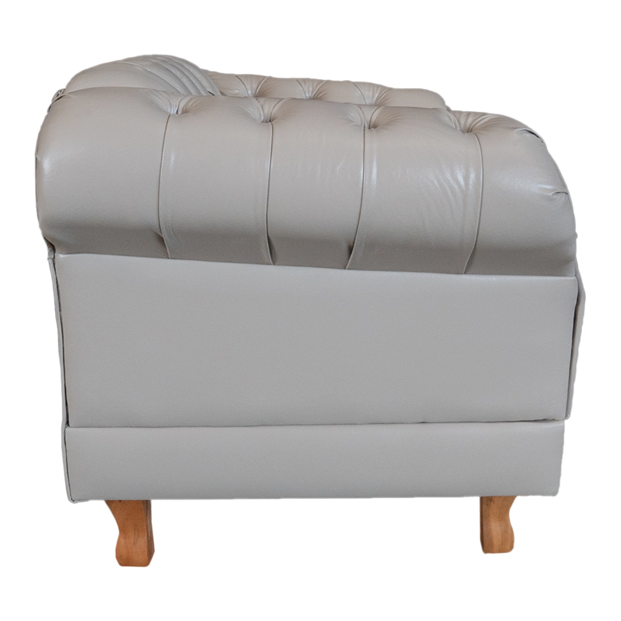 Sofá Chesterfield Capitonê 3 Lugares Duque 2M Clássico Sala Recepção ...