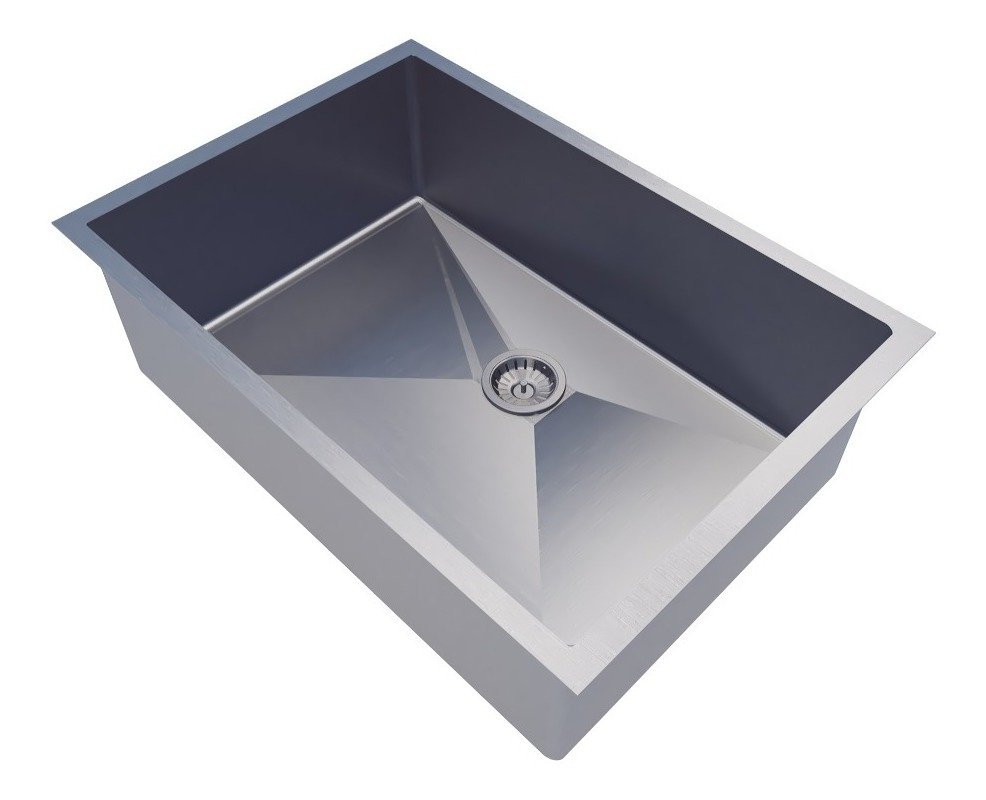 Cuba Quadrada Inox Com Válvula 70 X40 Cozinha Gourmet Technox ...
