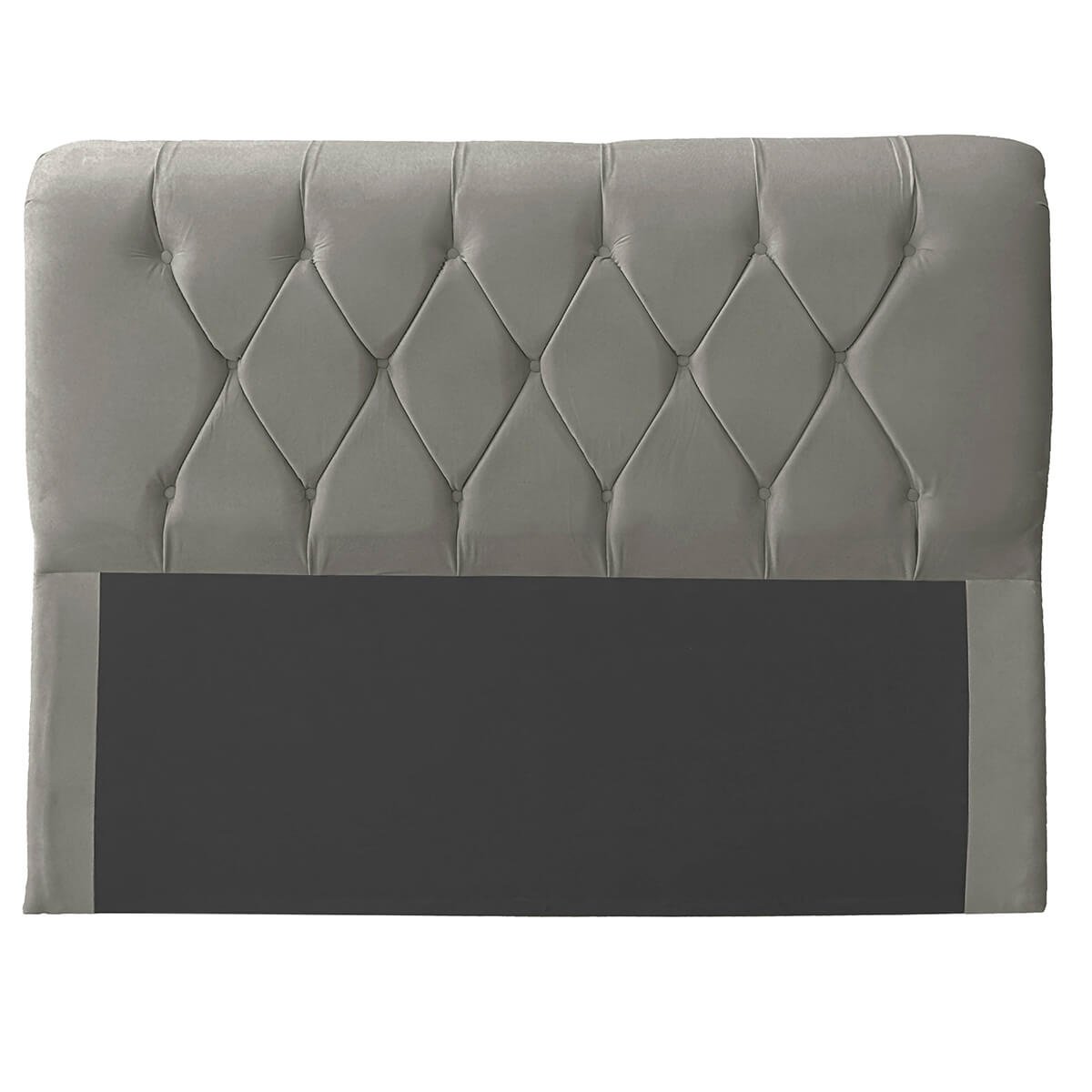 Cabeceira Casal Cama Box Estofada Cristal 140 Cm Veludo | MadeiraMadeira