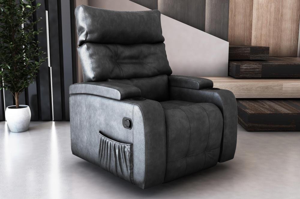 Poltrona Giratório Papai Reclinavel Mx66 Commander Sintetico Matrix ...