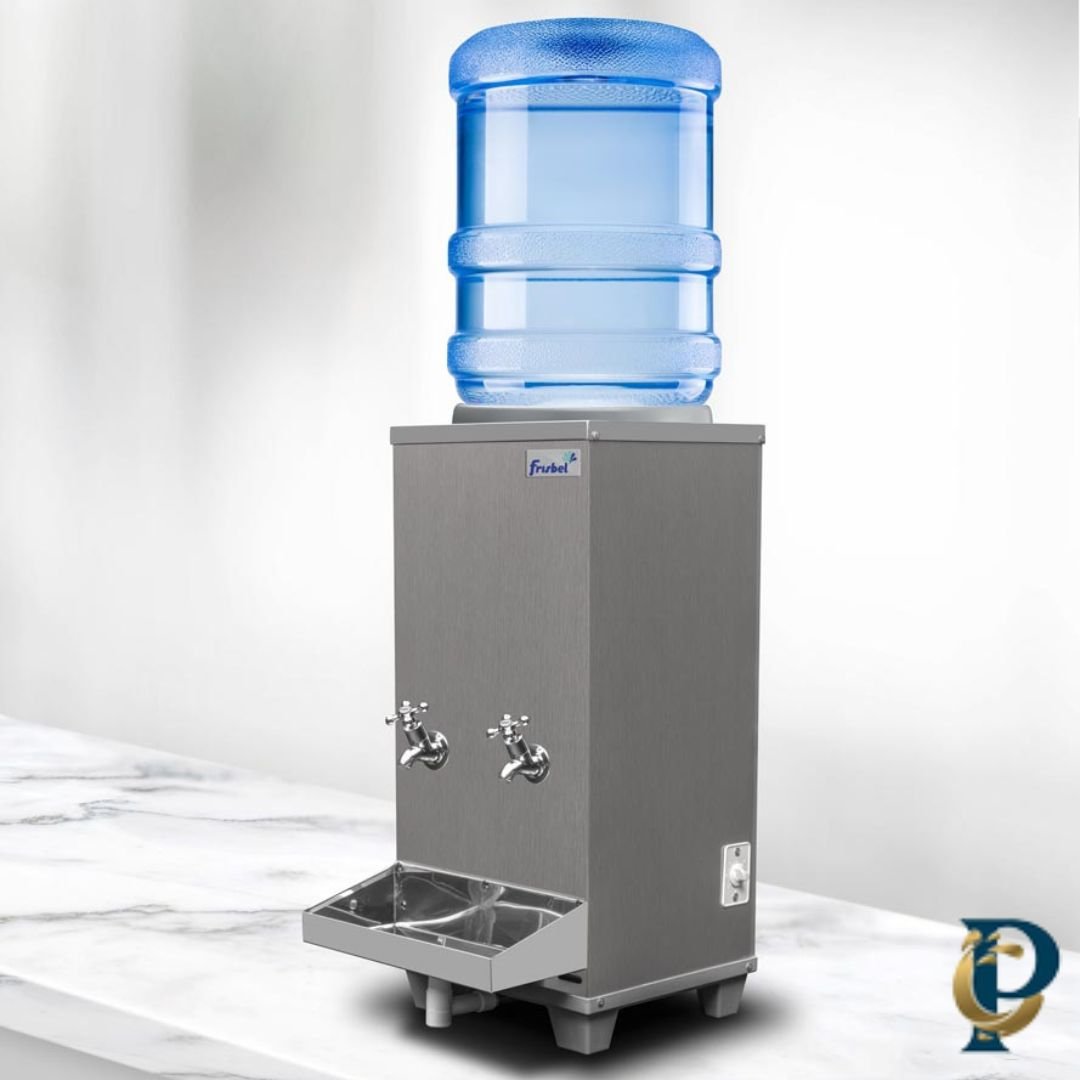 BEBEDOURO DE ÁGUA INDUSTRIAL 25L BANCADA GALÃO FRISBEL - AÇO ESCOVADO ...