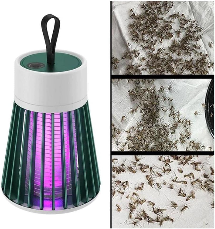 Lâmpada Assassina de Mosquitos Mosquito Trap Zapper Lâmpada Matadora de Mosquitos Portátil ...