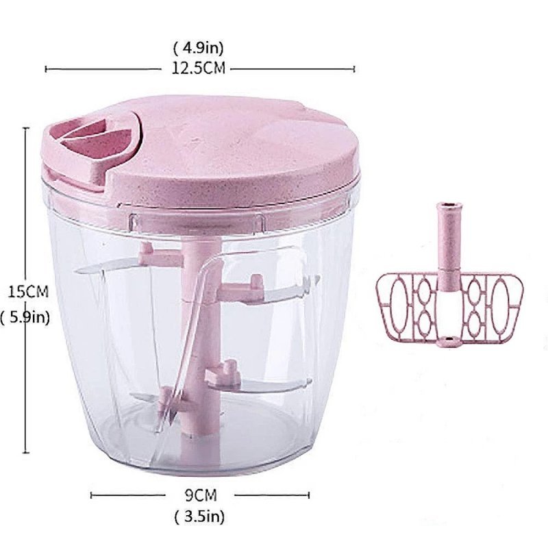Mixer Processador de Alimentos Manual 3X1 Magic mixer Rosa G ...