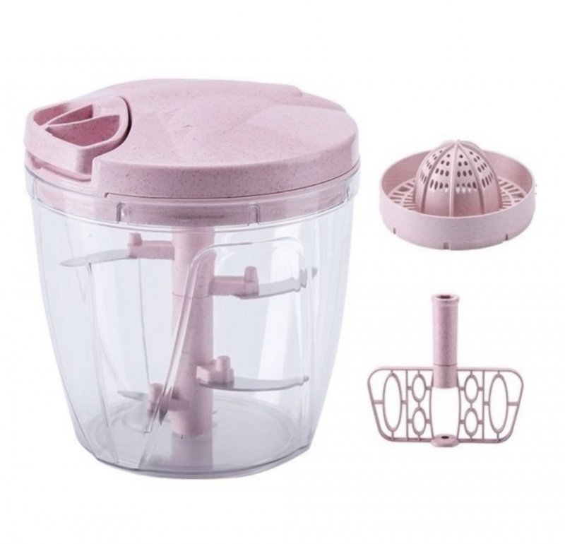 Mixer Processador de Alimentos Manual 3X1 Magic mixer Rosa G ...
