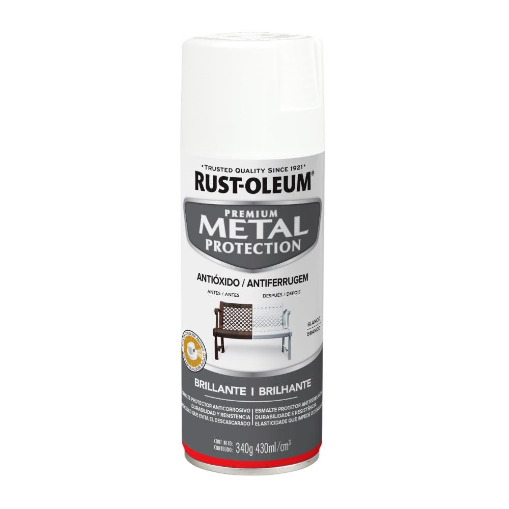 Tinta Spray Brilhante Branco Rust-oleum | MadeiraMadeira