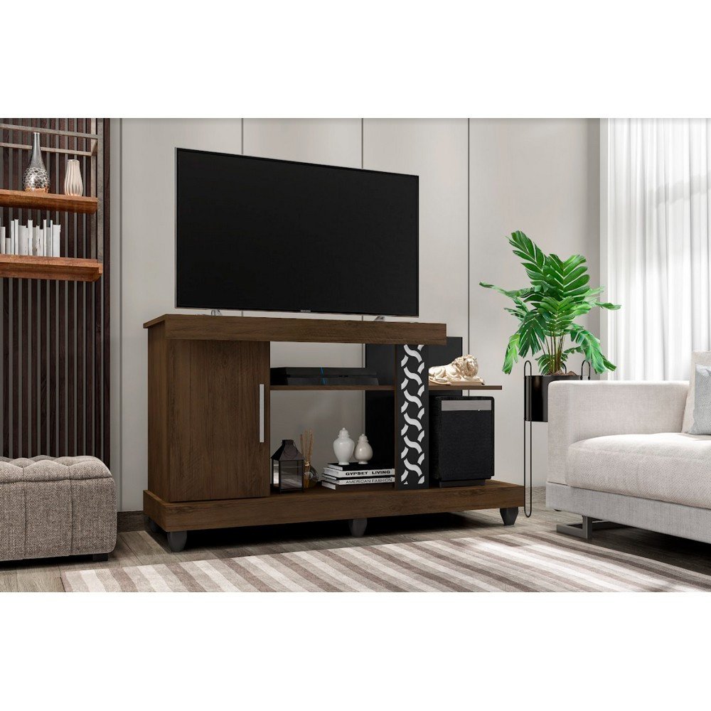 Rack Canadá para Tv de Ate 42 com 1 Porta Moveis Leão | MadeiraMadeira