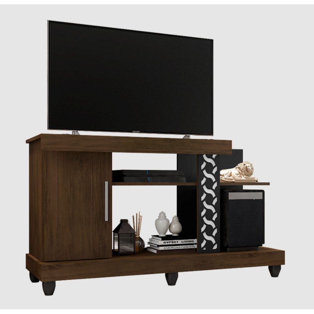 Rack Canadá para Tv de Ate 42 com 1 Porta Moveis Leão | MadeiraMadeira