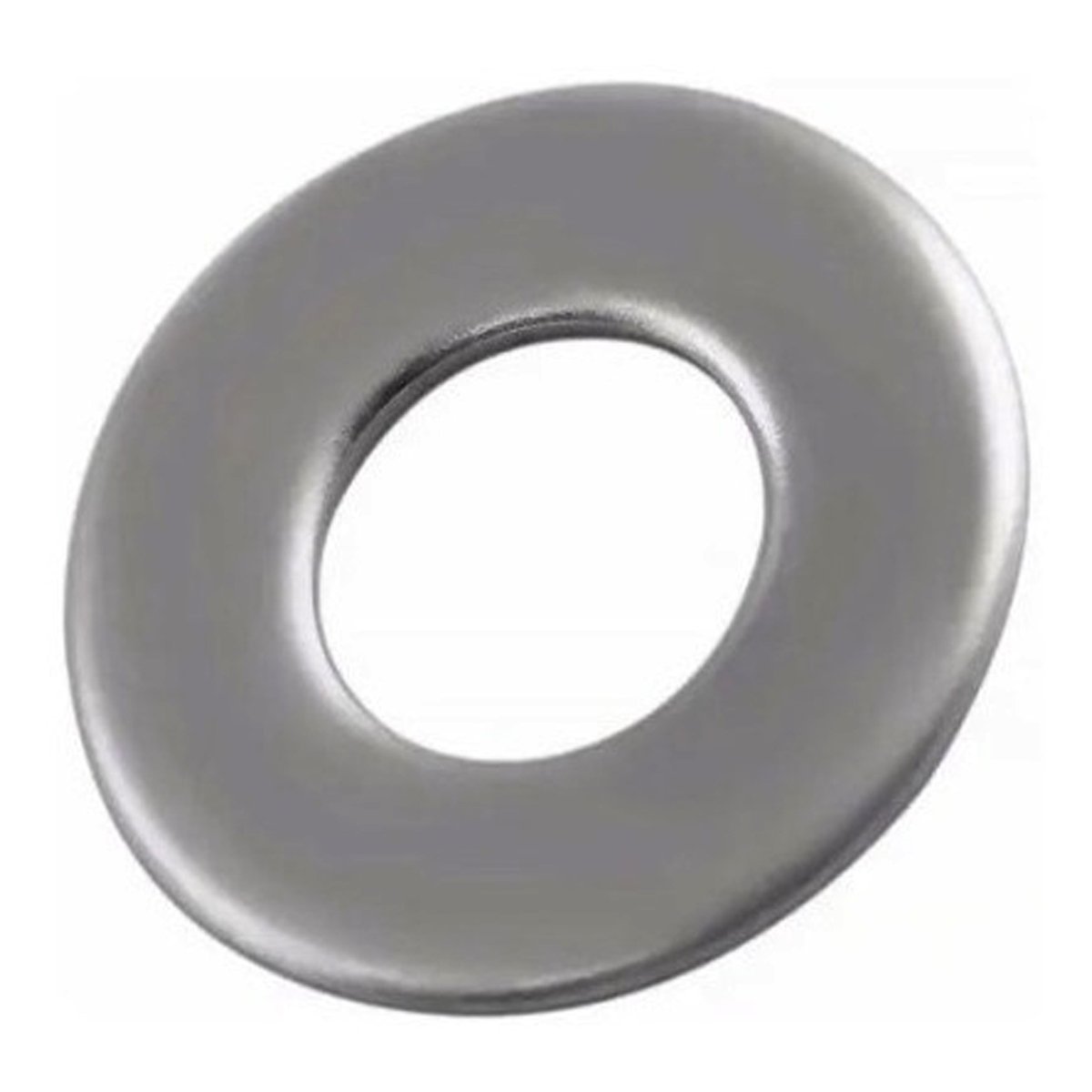 Arruela Lisa M3 Din 125 Zinco Branco - 500un | MadeiraMadeira