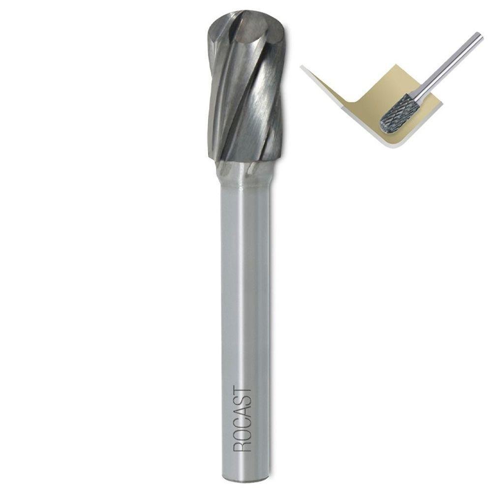 Lima Rotativa para Alumínio com Raio - Med. 10mm - Md | MadeiraMadeira