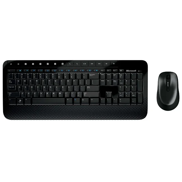 Kit Teclado e Mouse Microsoft Wireless Desktop 2000 Preto - M7J-00021 ...