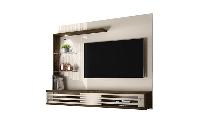 Home Suspenso para TV até 50 polegadas Aussie Select:Off White/Savana ...