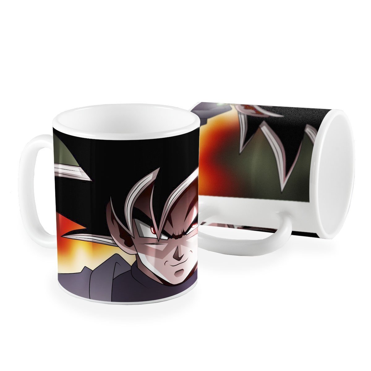 Caneca Dragon Ball Anime Geek Goku Black | MadeiraMadeira
