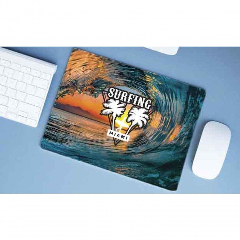 Mouse Pad Emborrachado Onda Miami | MadeiraMadeira