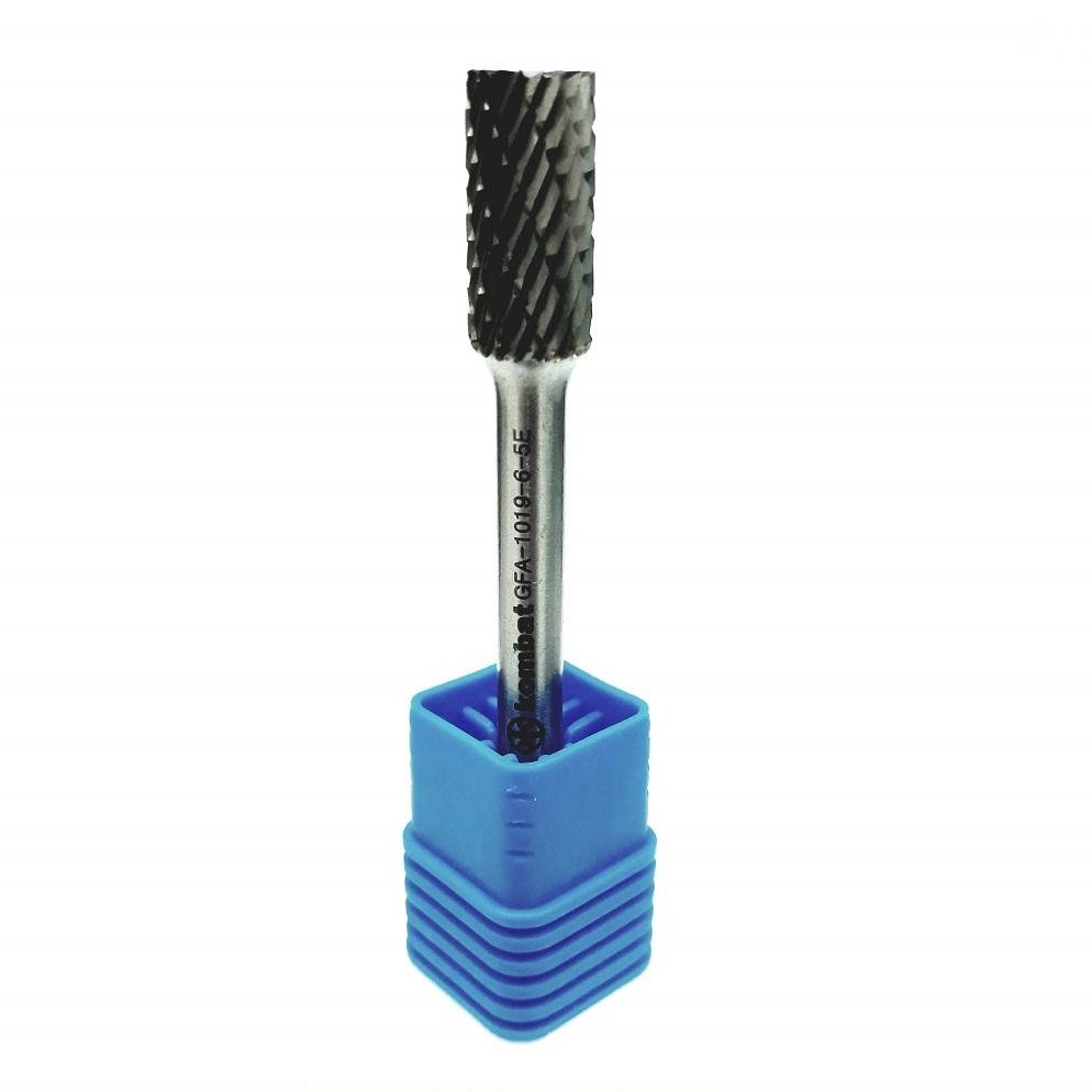 Lima Rotativa Metal Duro Cilind 10x19mm H6 C Cruzado Frontal ...
