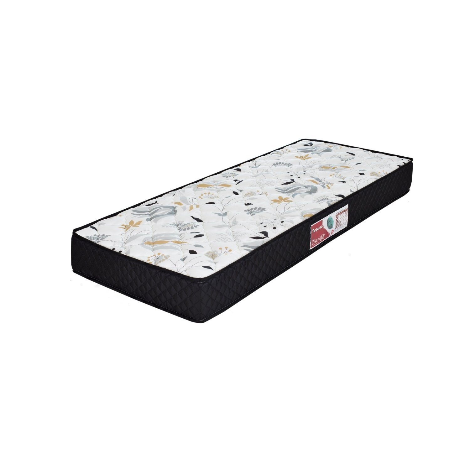 Colchão Solteiro Espuma D33 78x188x24cm Turquesa | MadeiraMadeira