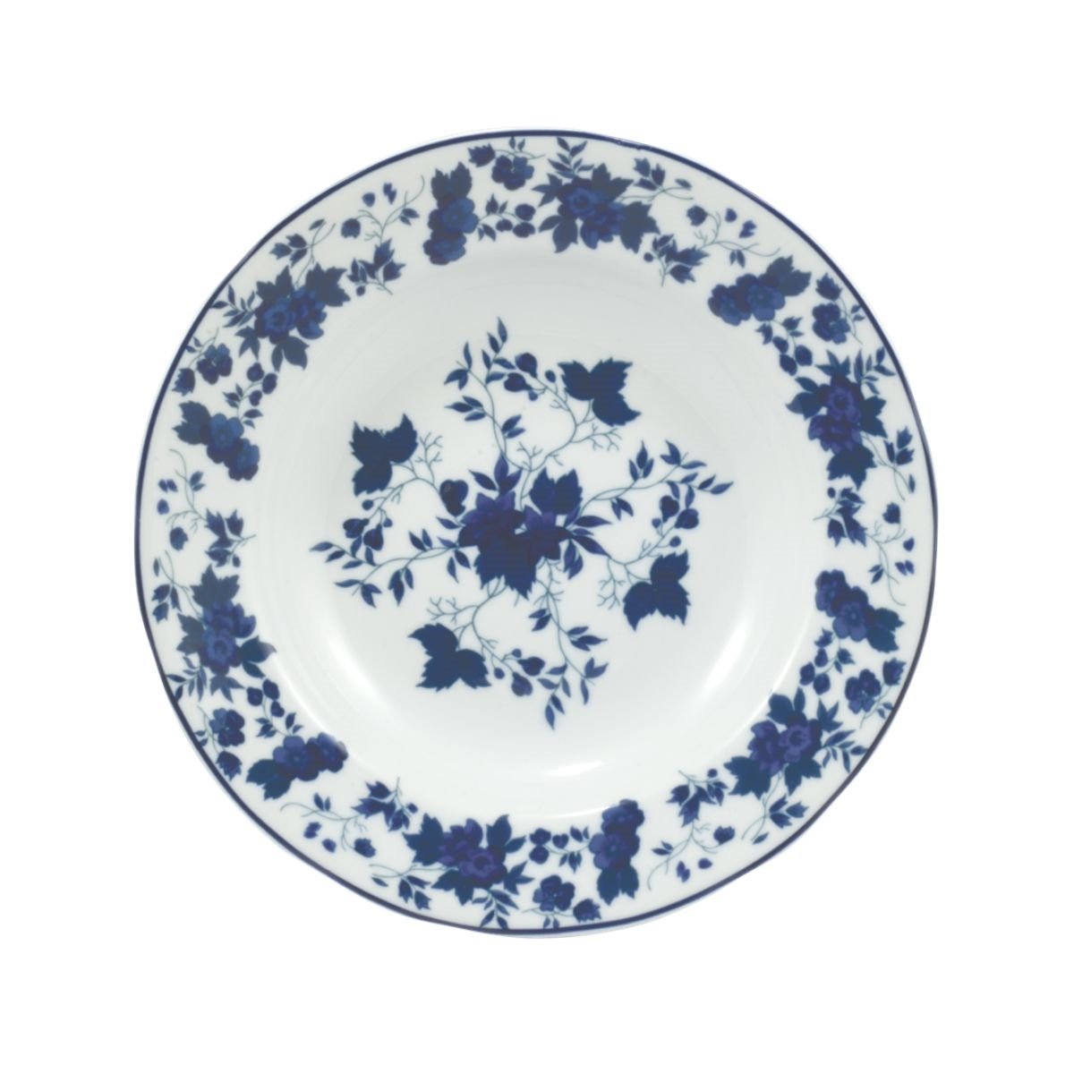 Prato Fundo 23 cm Porcelana Real by Schmidt - Dec. Folhagem ...