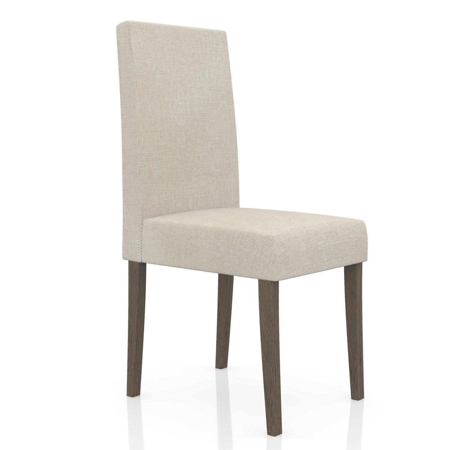 Conjunto Sala de Jantar 4 Lugares Mesa Florida e Cadeira Montana Tecido A40 Móveis Meneghetti ...