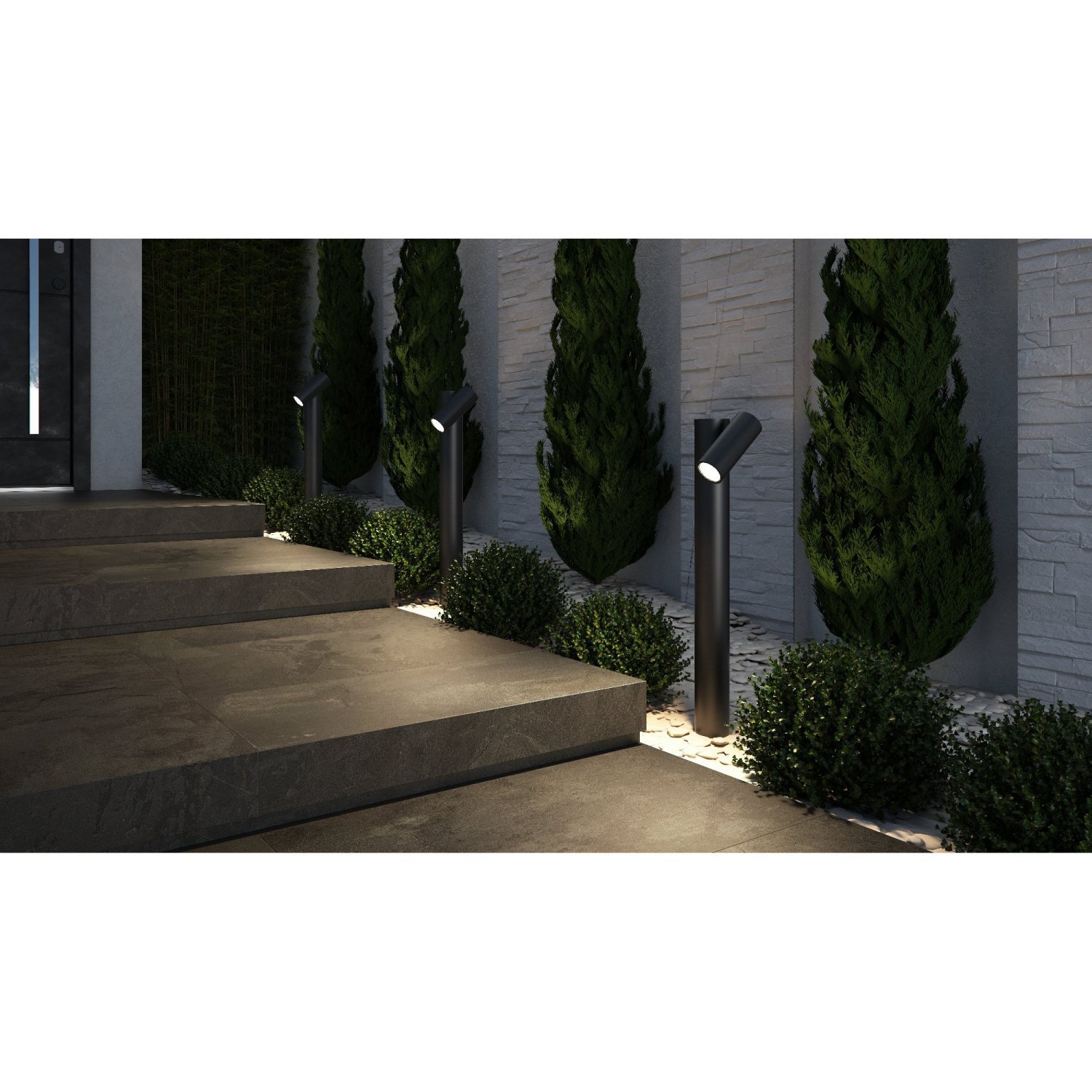 Balizador Arten Aluminio 500mm Ip54 1xgu10 Germany | MadeiraMadeira