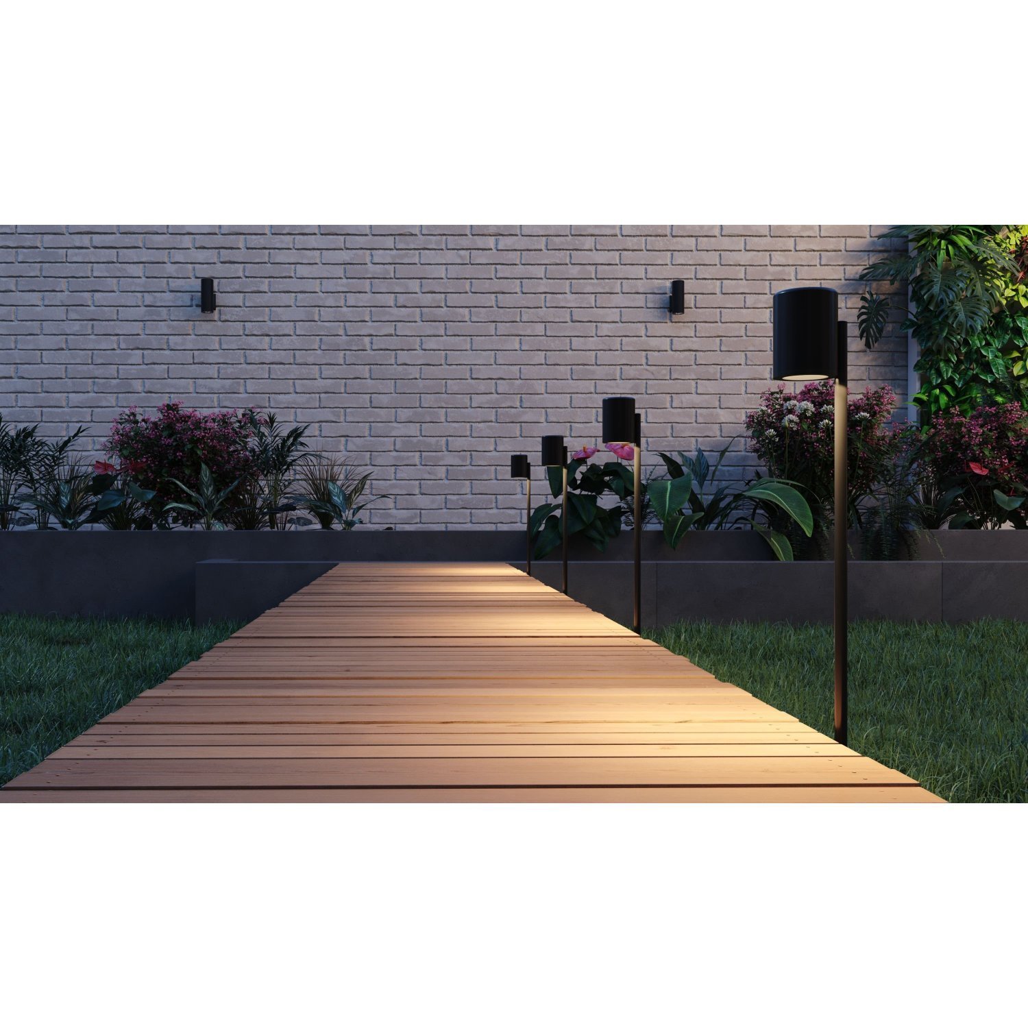 Balizador Neuss Aluminio 700mm LED 3W Bivolt 2.700k Germany ...