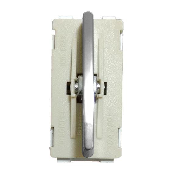 Módulo Interruptor Pulsante Campainha Cromado Novara | MadeiraMadeira