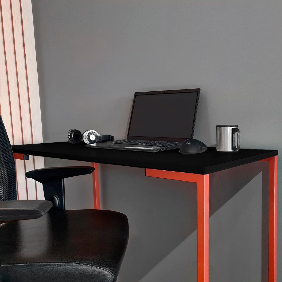 Mesa para Pc Computador Escrivaninha Gamer Mesinha Preta | MadeiraMadeira